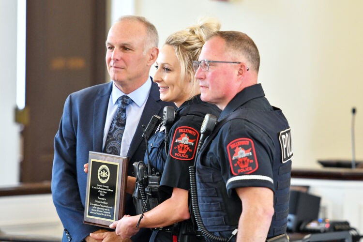 Bellefonte officer, Ferguson Twp. detective receive law enforcement award | News, Sports, Jobs ...